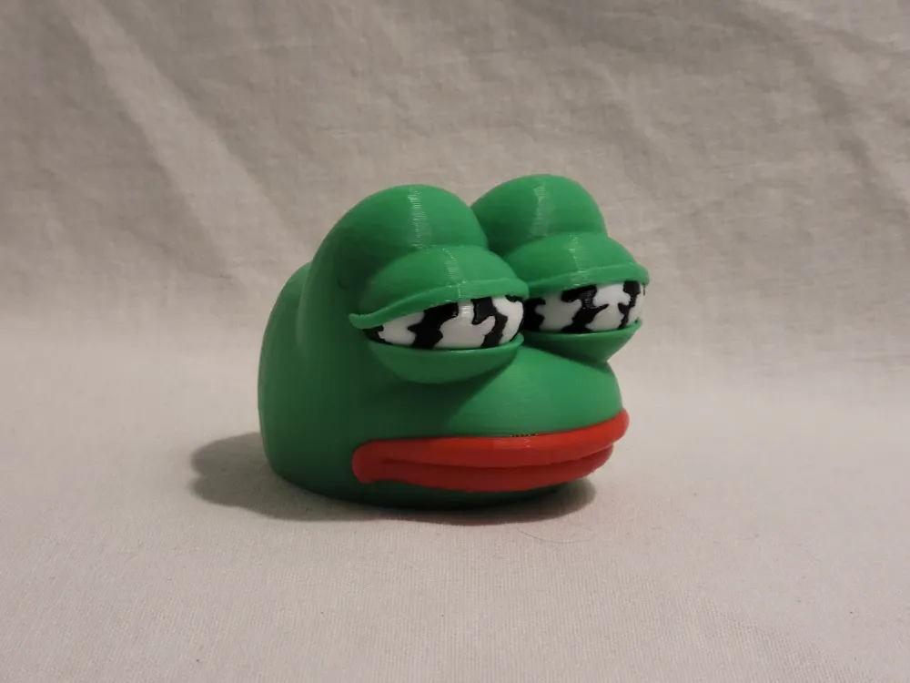 Pepe the frog troll frog by Filippo02 - MakerWorld