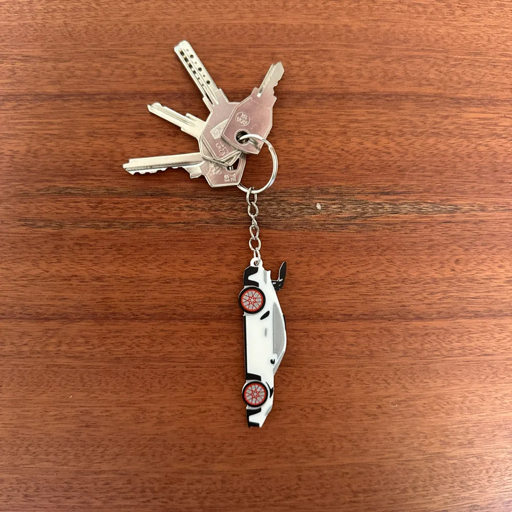 Porsche 911 GT3 RS Keychain - Free 3D Print Model - MakerWorld