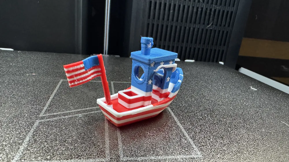 American Flag For Benchy - Free 3D Print Model - MakerWorld