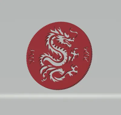 Dragon Coin by fb-artwork - MakerWorld