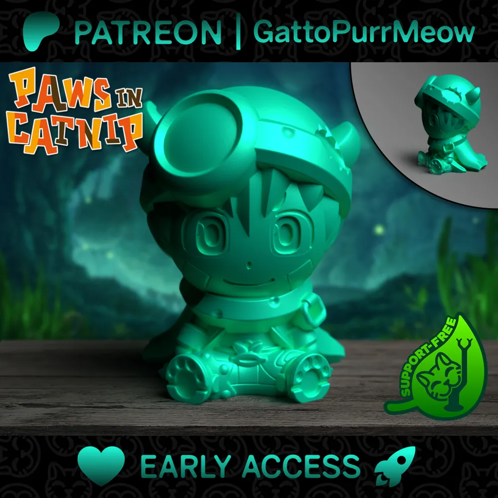 One Purr - 路飞 来自 Gatto - MakerWorld