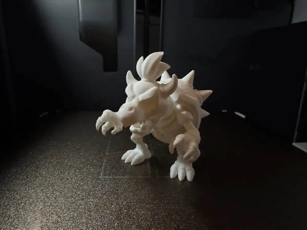 Dry Bowser – Bone King Statue - Free 3D Print Model - MakerWorld