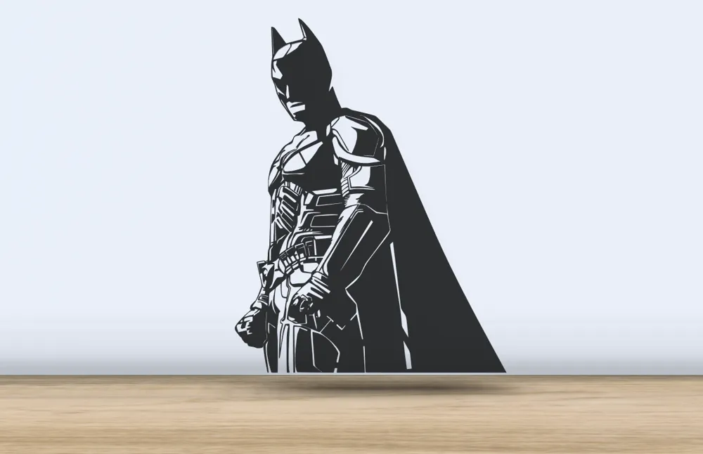 Batman - The Dark Knight - 2d silhouette by JF-699 MakerWorld: Download ...