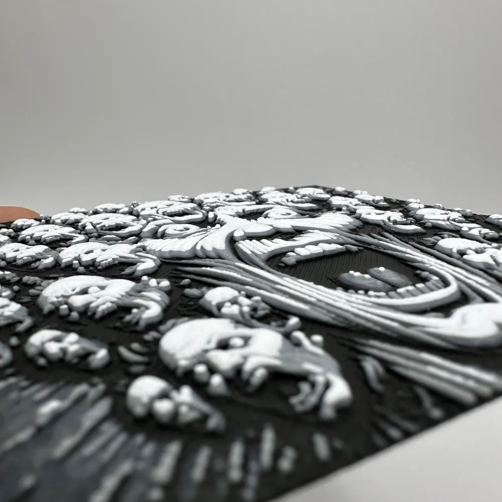 HueForge - Wall Art - "Insanity" by Deltree3D - MakerWorld