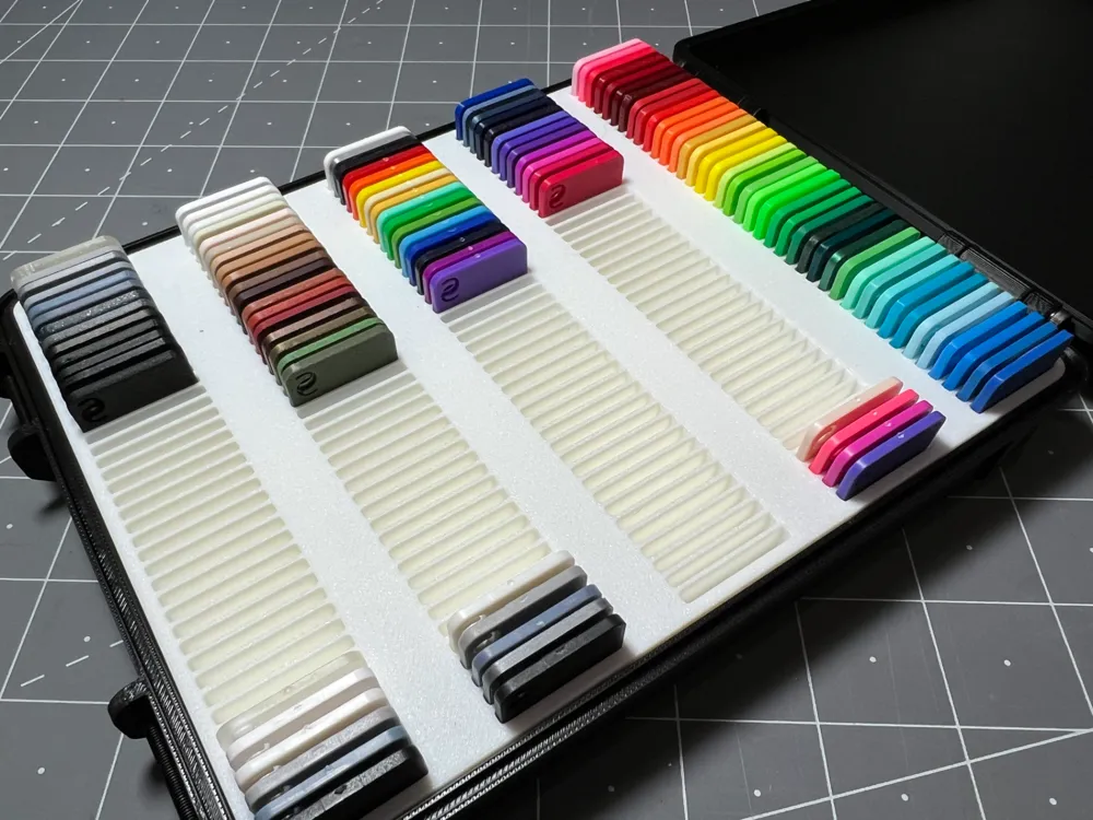 Jumbo Filament Swatches Rugged Box Remixed by Studio 727 - MakerWorld