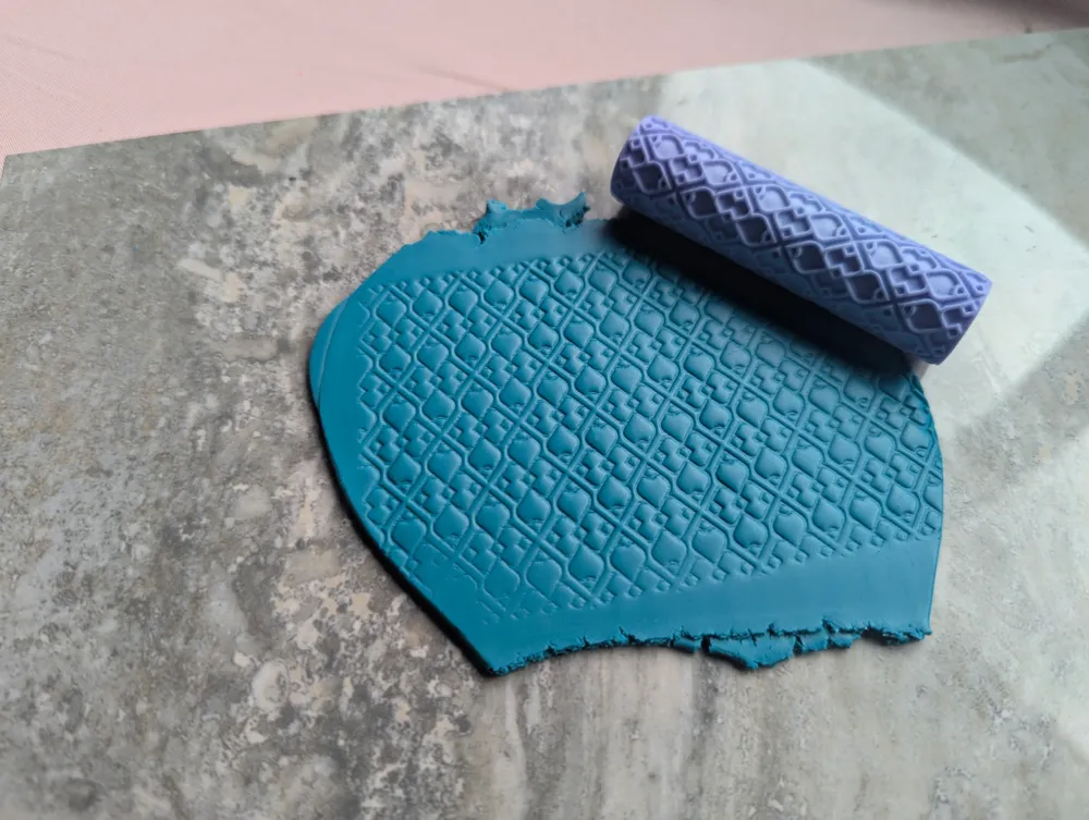 Mosaic Tile Pattern Texture Rollers by CutterSTL MakerWorld: Download ...