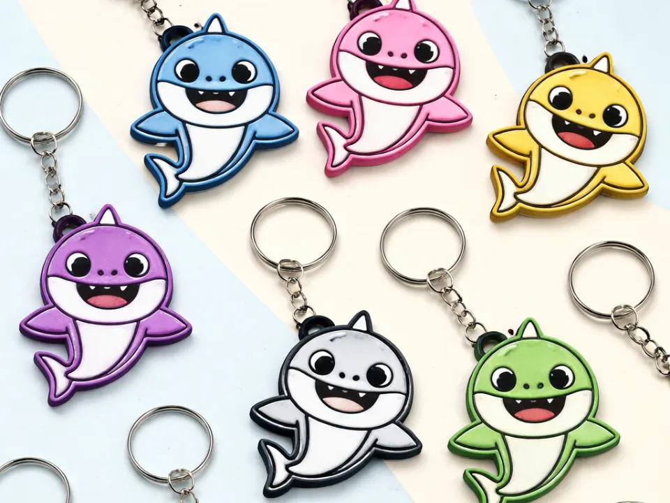 Baby Shark keychain - Free 3D Print Model - MakerWorld