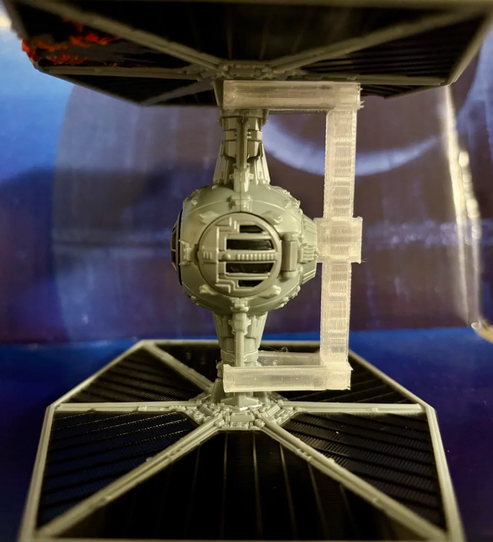 Star Wars MGS Tie Fighter Custom Stand - V2 by CT-1226 MakerWorld ...
