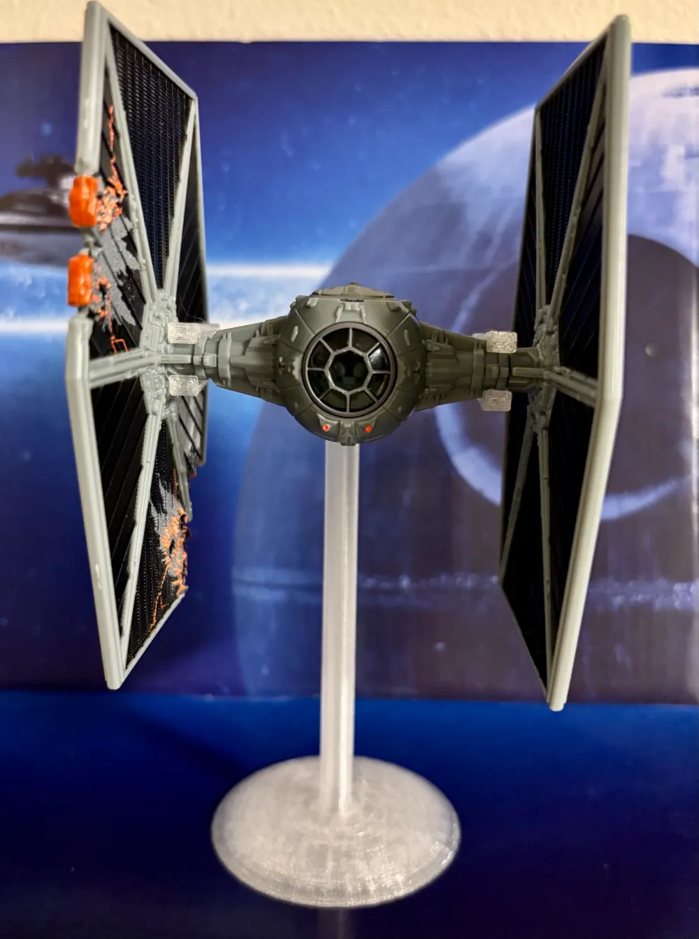 Star Wars MGS Tie Fighter Custom Stand - V2 by CT-1226 MakerWorld ...