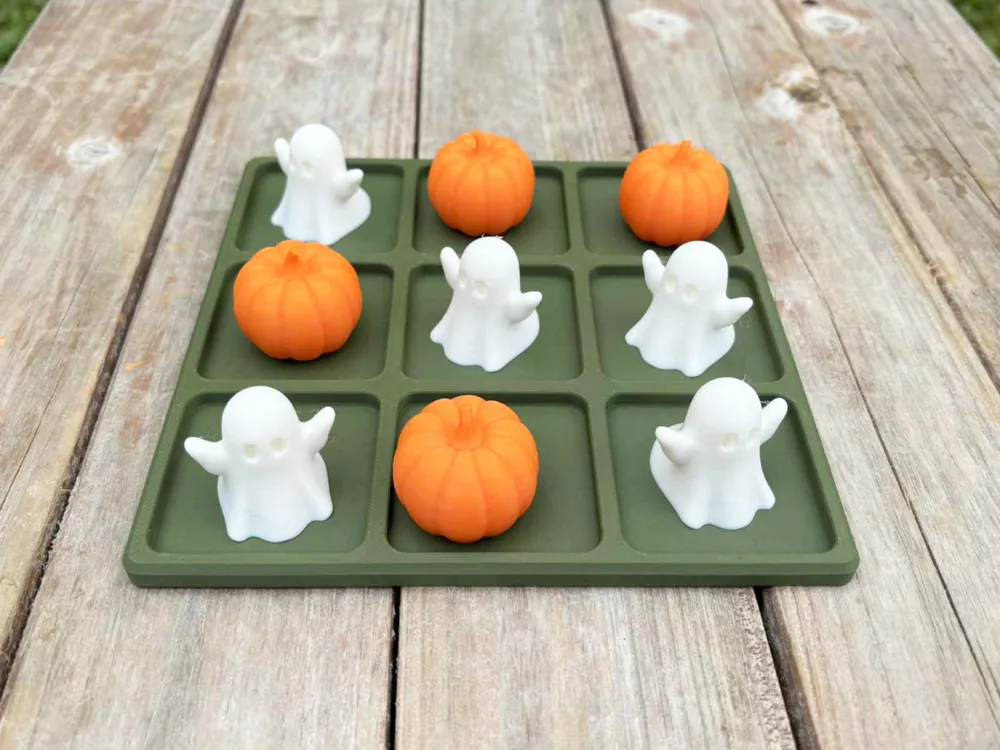 Halloween Tic Tac Toe Game by Tinker Link MakerWorld: Download Free 3D ...