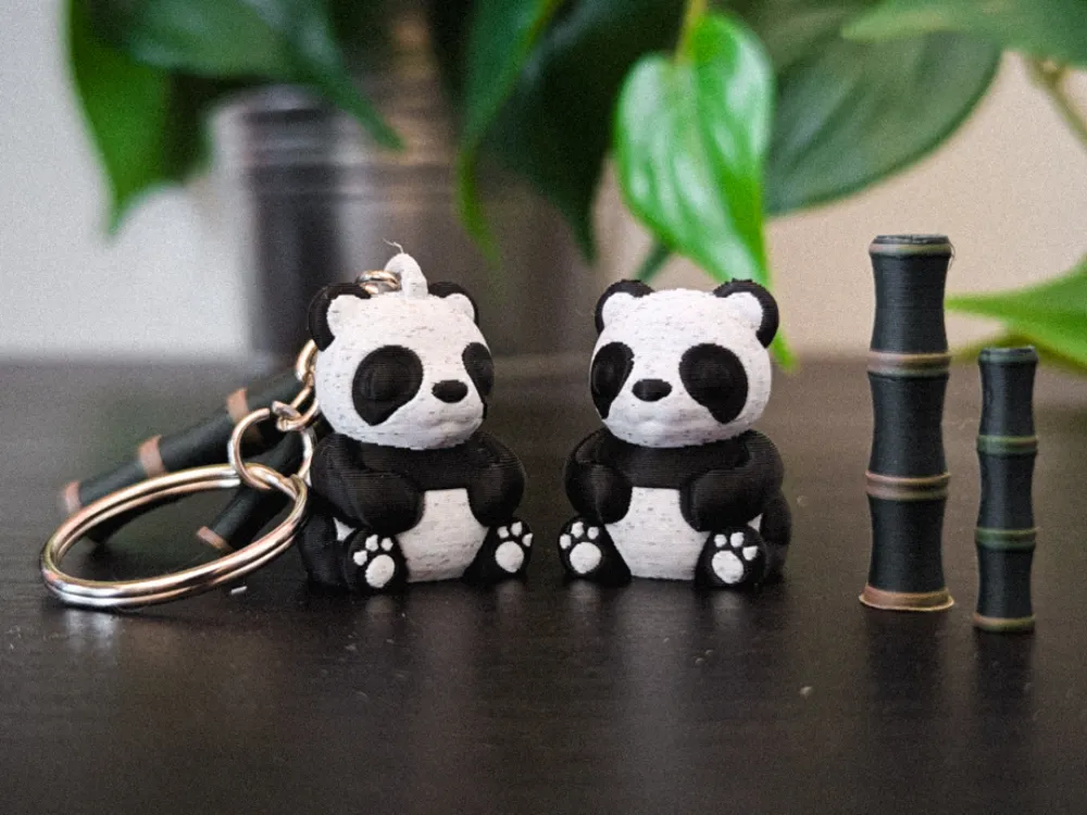 Cute Panda Minimals - Free 3D Print Model - MakerWorld