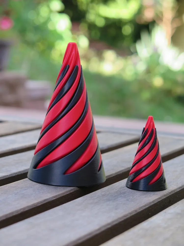Satisfying vortex fidget spiral cone 200% & bigger Remixed by AT Prints ...
