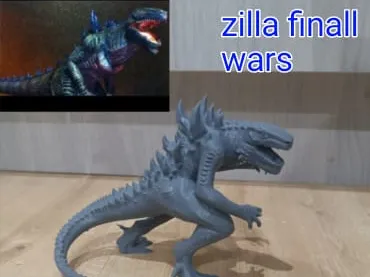zilla 2004 {godzilla finall wars} - Free 3D Print Model - MakerWorld