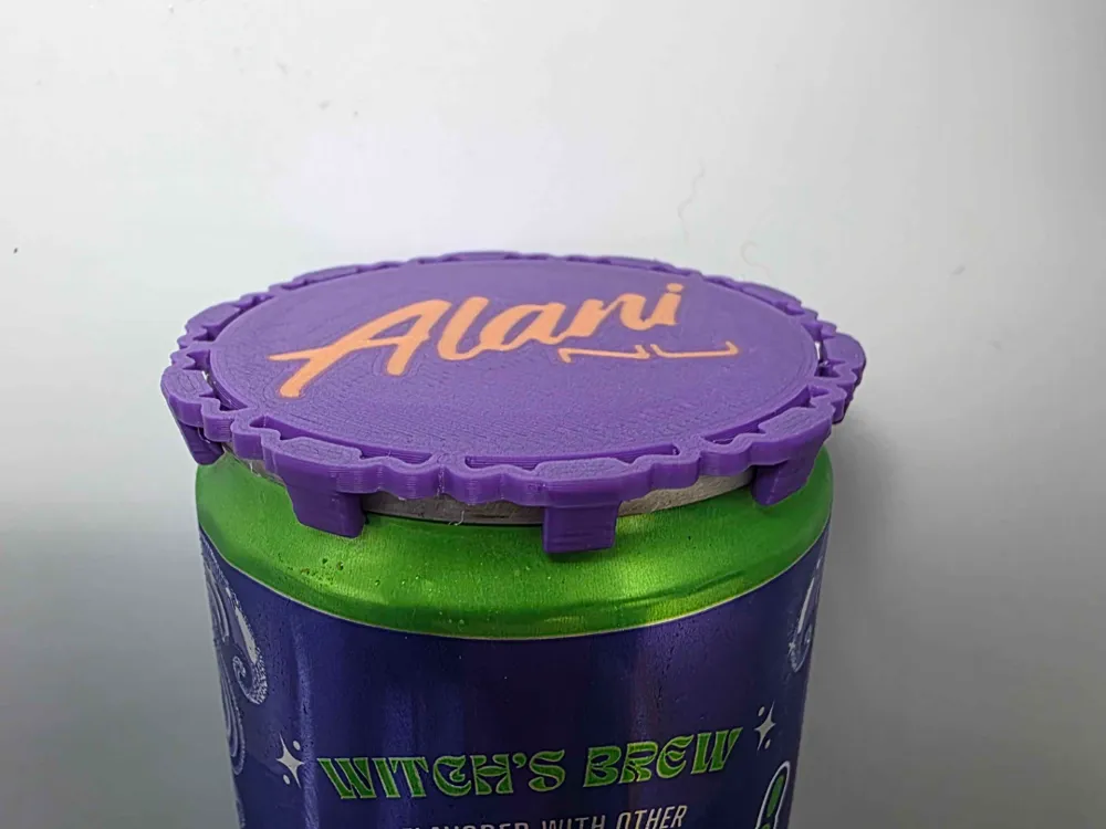 Alani Energy Drink Lid - 12oz - Free 3D Print Model - MakerWorld