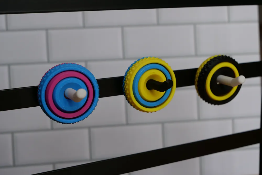 Magnetic Holder for Gyro Fidget or Light items by Bozinators - MakerWorld