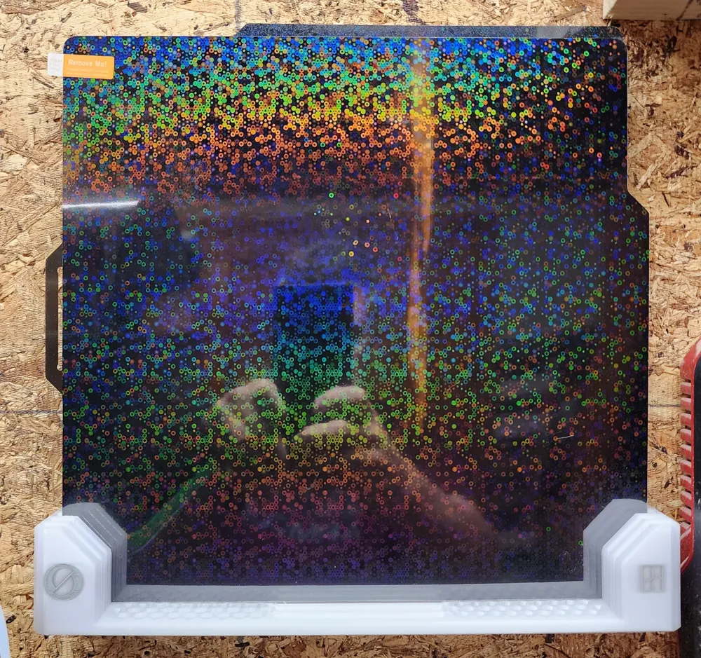 Build Plate Wall Mount for both X1C\P1P and MK3/4 by addohm - MakerWorld