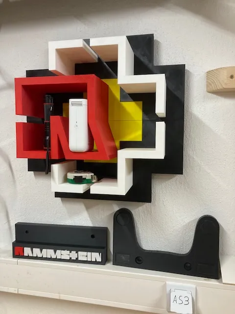 Rammstein Logo Shelf BIG by Papalumpi - MakerWorld