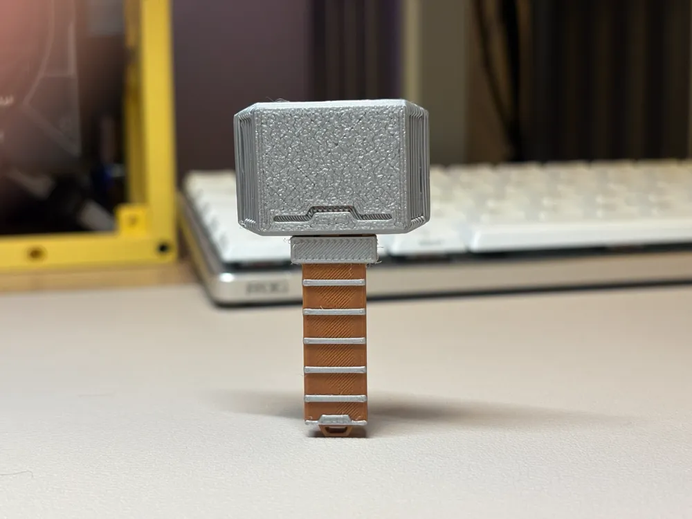 Hammer Key Chain + Fob Shell by Li3dPrint - MakerWorld