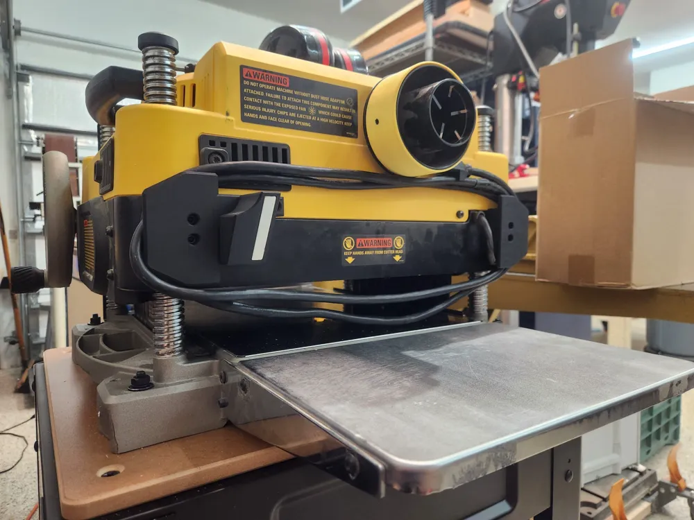 DeWalt Planer DW735 Outfeed and Cable Support - Free 3D Print Model ...