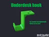 Underdesk hook (small) by extrawitz - MakerWorld