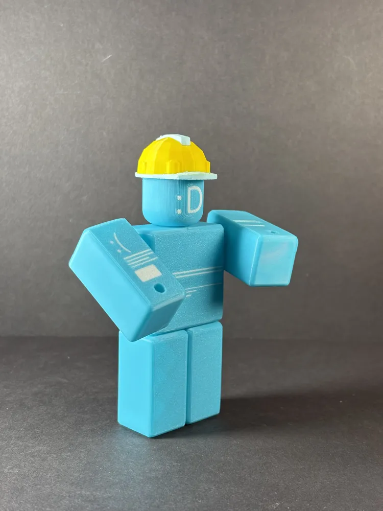 Roblox Forsaken Builderman BSOD minifigure - Free 3D Print Model ...