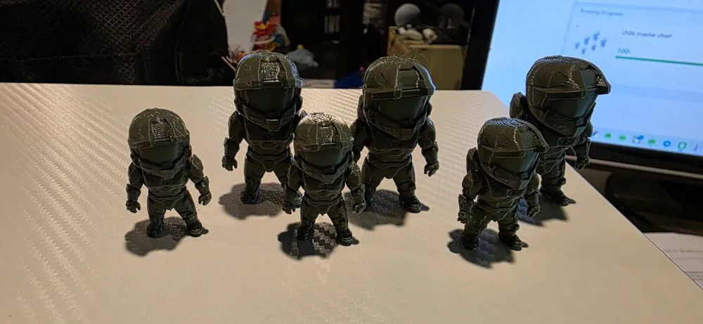 Chibi Master Chief by jblake7 MakerWorld: Download Free 3D Models