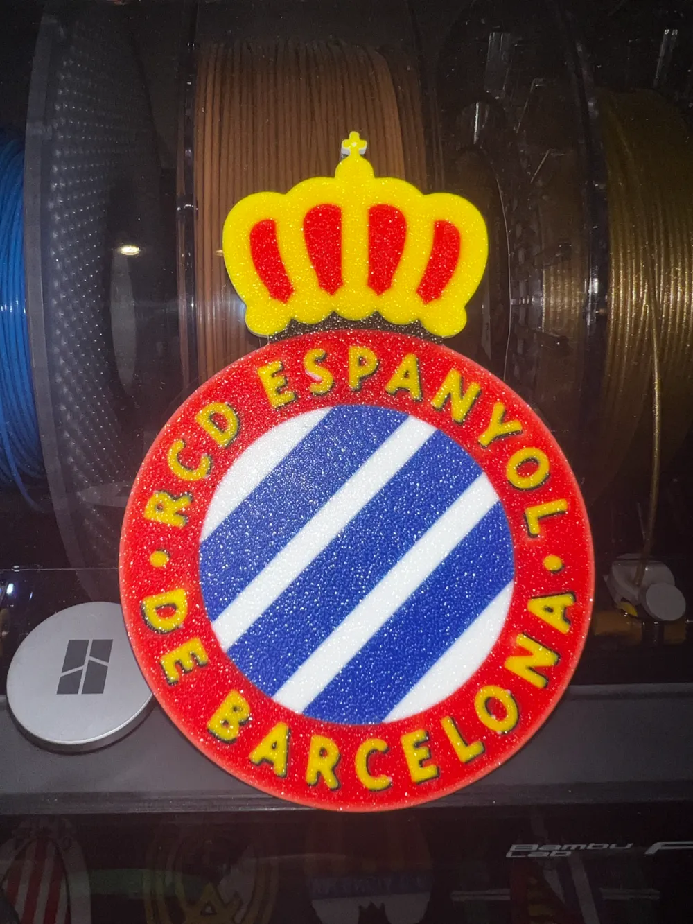 RCD Espanyol Escudo - Football Shield by Culebra - MakerWorld