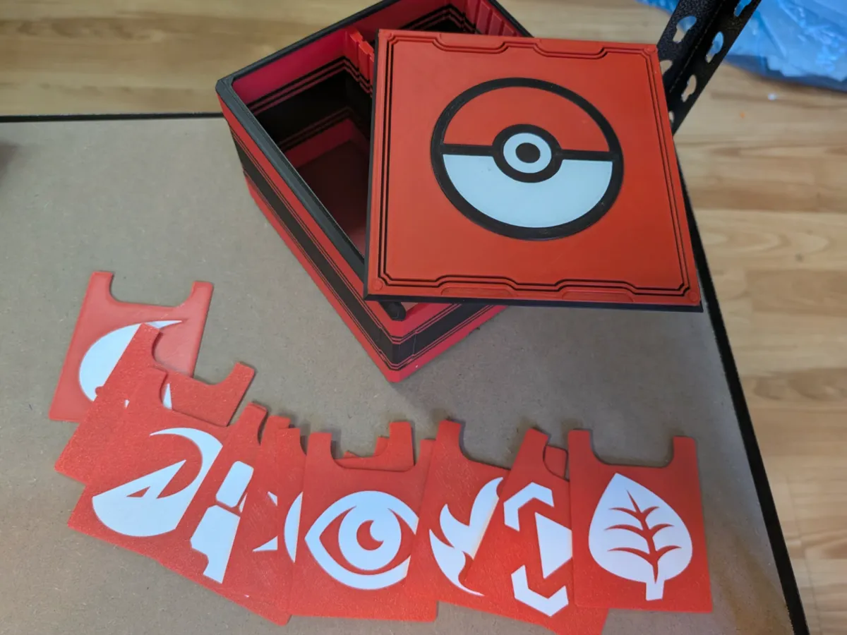 Pokeball tcg box - Free 3D Print Model - MakerWorld