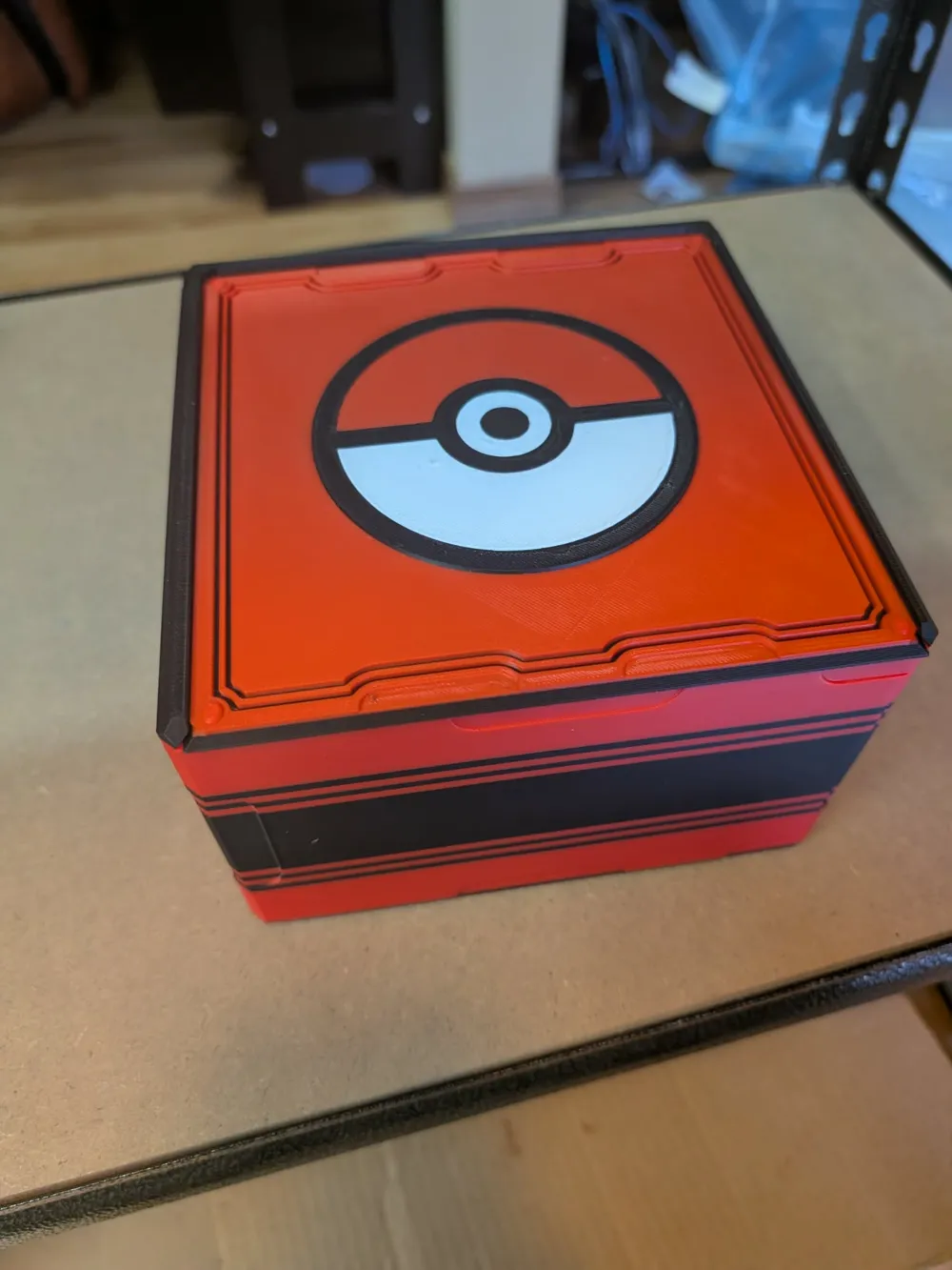 Pokeball tcg box - Free 3D Print Model - MakerWorld