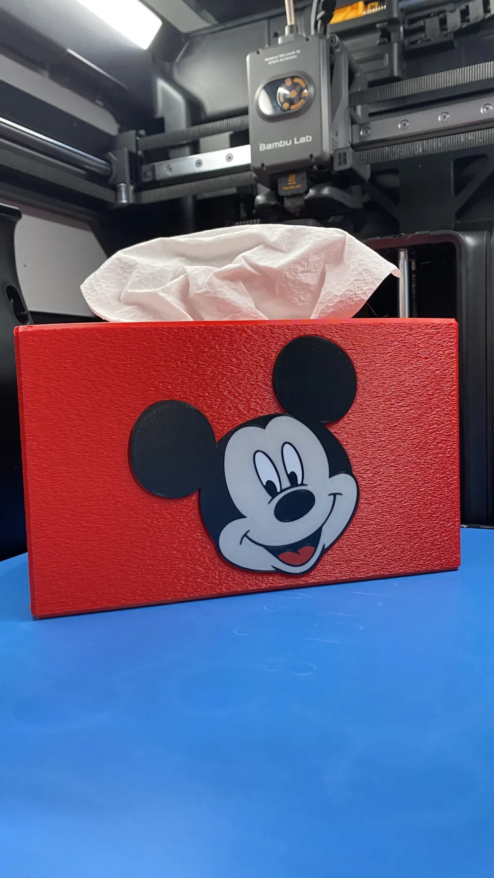 Mickey Recessed Tissue Box mickey - Free 3D Print Model - MakerWorld