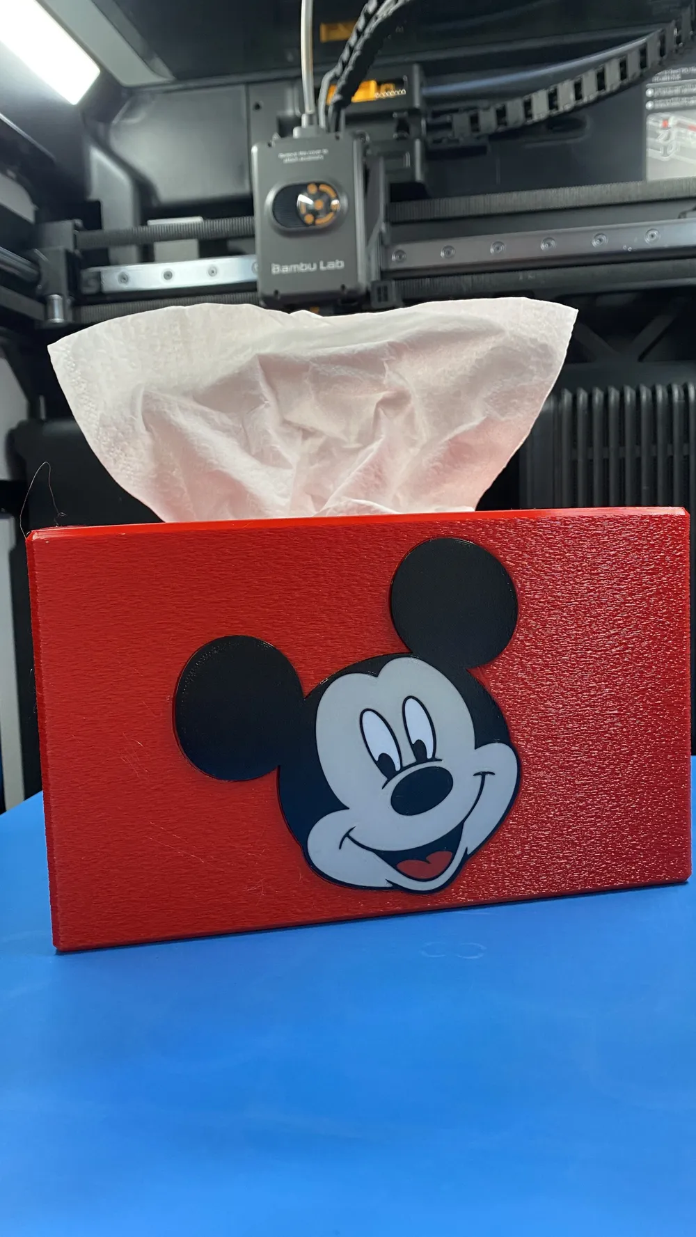 Mickey Recessed Tissue Box mickey - Free 3D Print Model - MakerWorld