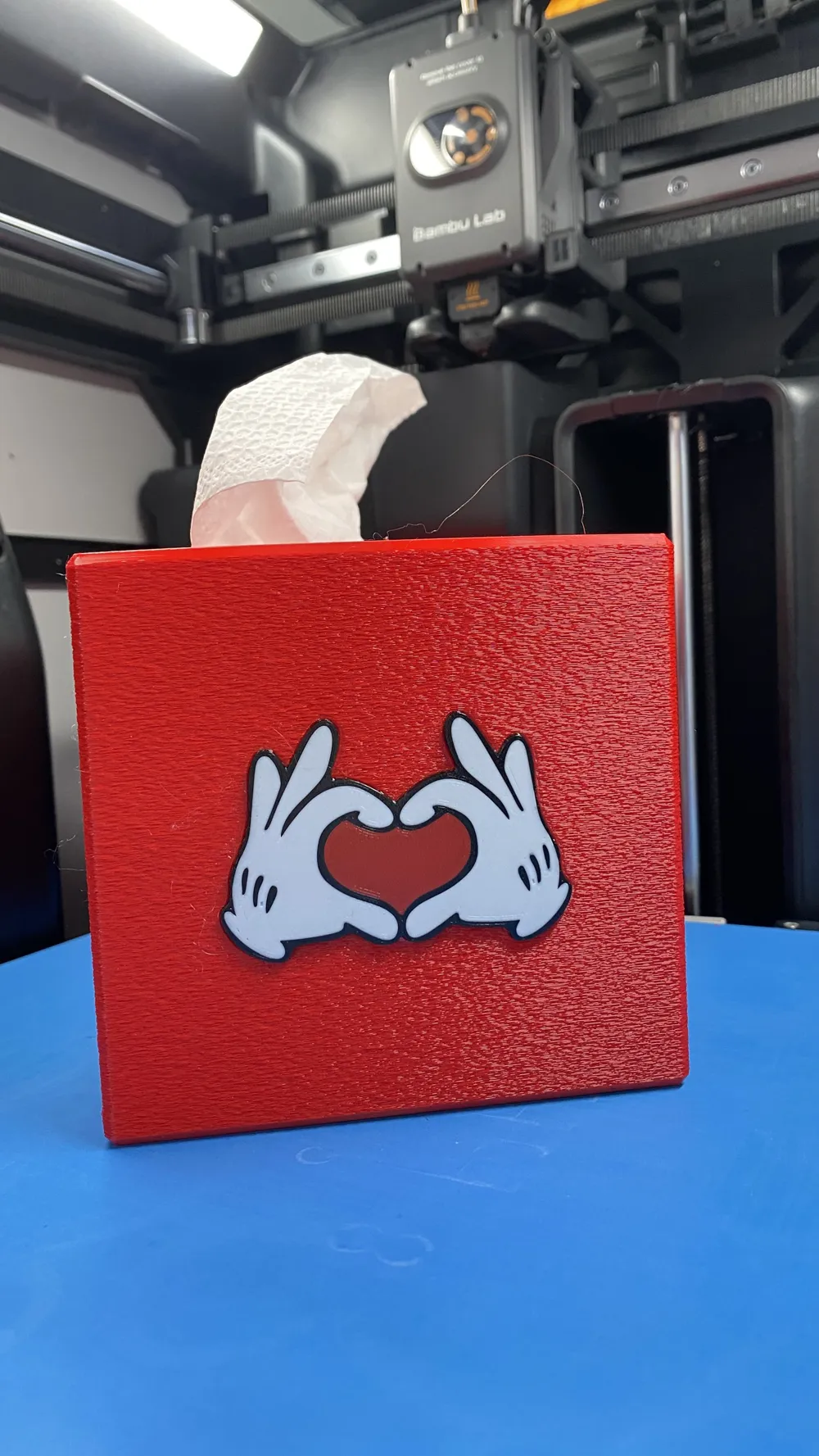 Mickey Recessed Tissue Box mickey - Free 3D Print Model - MakerWorld