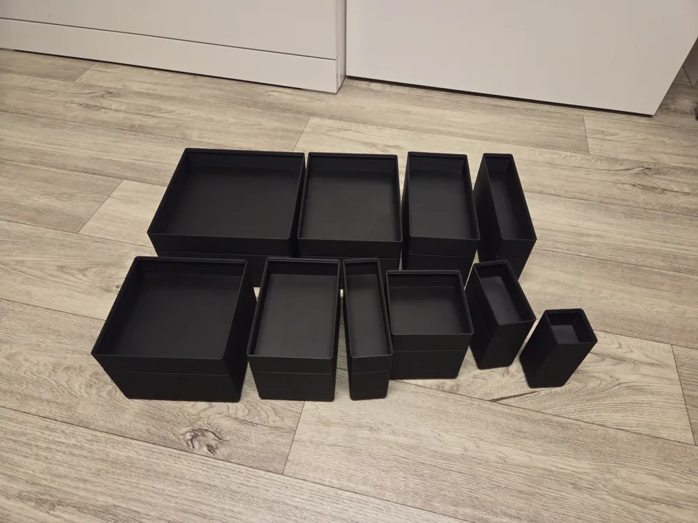 Gridfinity full and half hight stackable by Trycer MakerWorld: Download ...