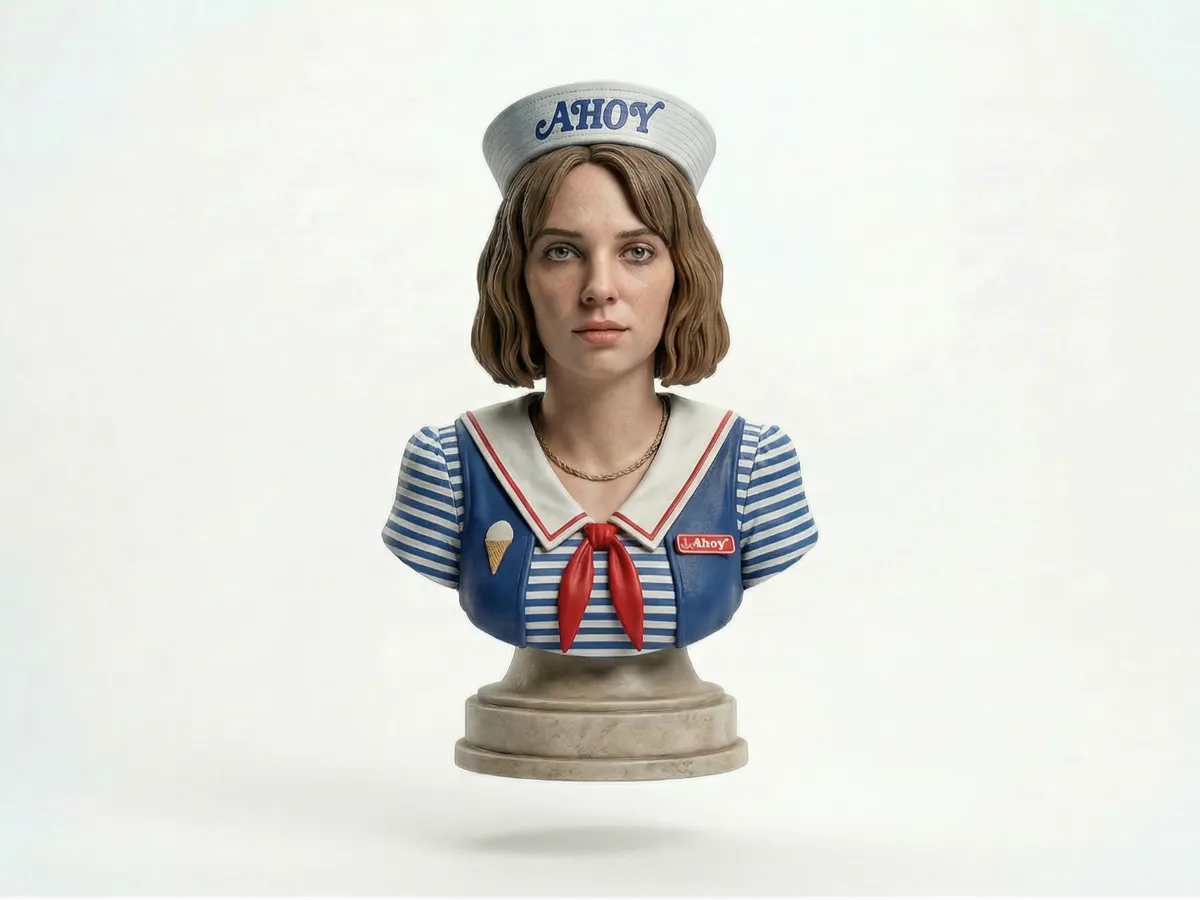 Robin Bust – Inspired by Stranger Things - Free 3D Print Model - MakerWorld