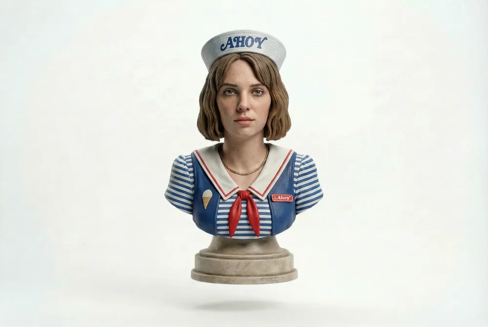 Busto de Robin – Inspirado en Stranger Things - Modelo de impresión 3D ...