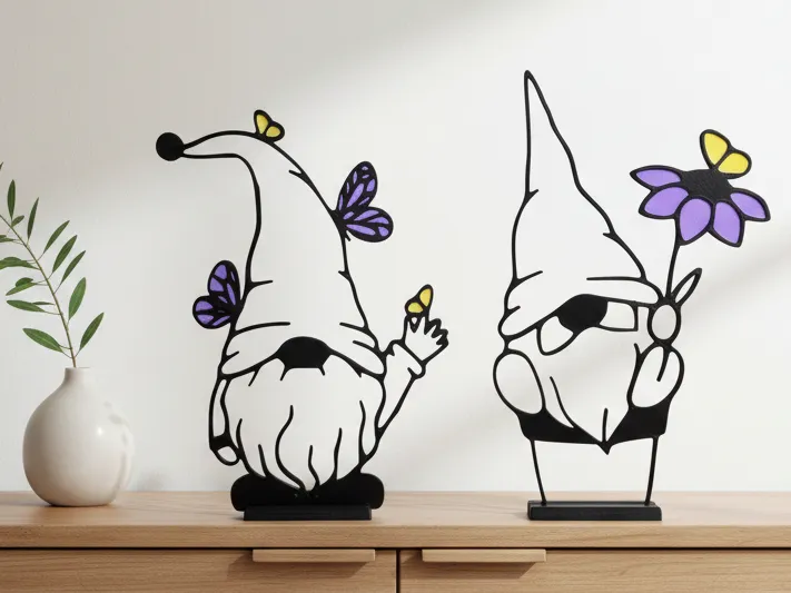 multi-color dwarf decorative stand - Free 3D Print Model - MakerWorld