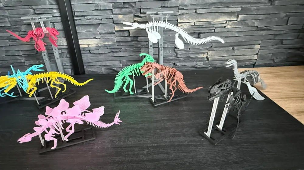 Dino 3D Puzzle by Maraxos3D MakerWorld: Download Free 3D Models