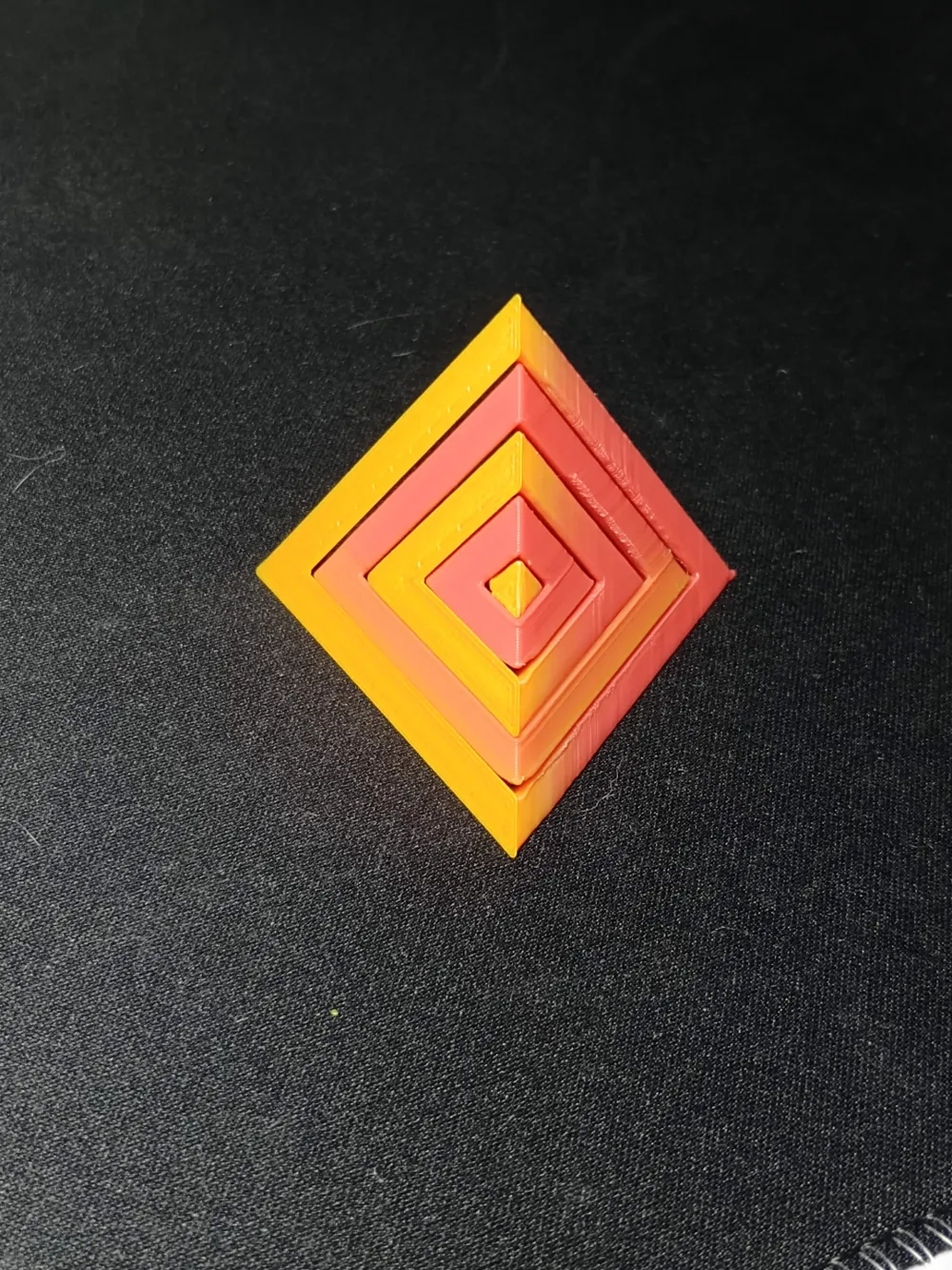 Shifting Pyramid Kinetic Sculpture - Support Free by makerbro ...