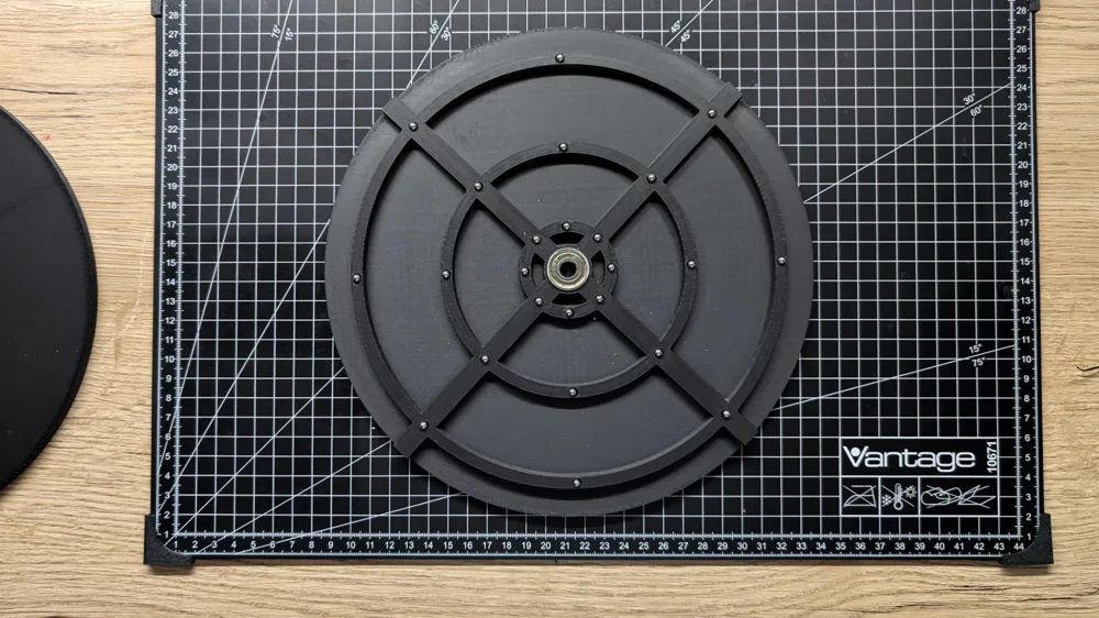 Turntable 25cm, manual - Free 3D Print Model - MakerWorld