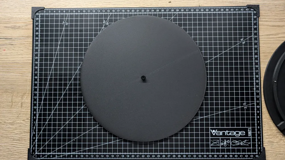 Turntable 25cm, manual - Free 3D Print Model - MakerWorld