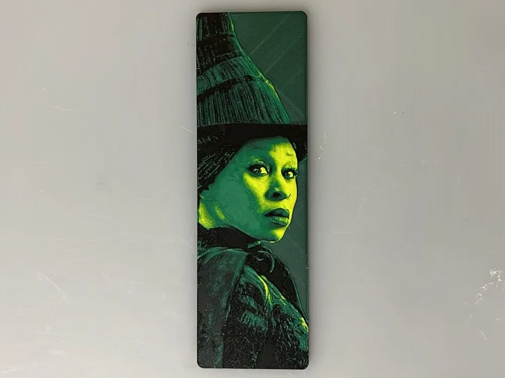 Bookmark: Wicked Elphaba, Wicked Witch of the West by 3djd MakerWorld ...