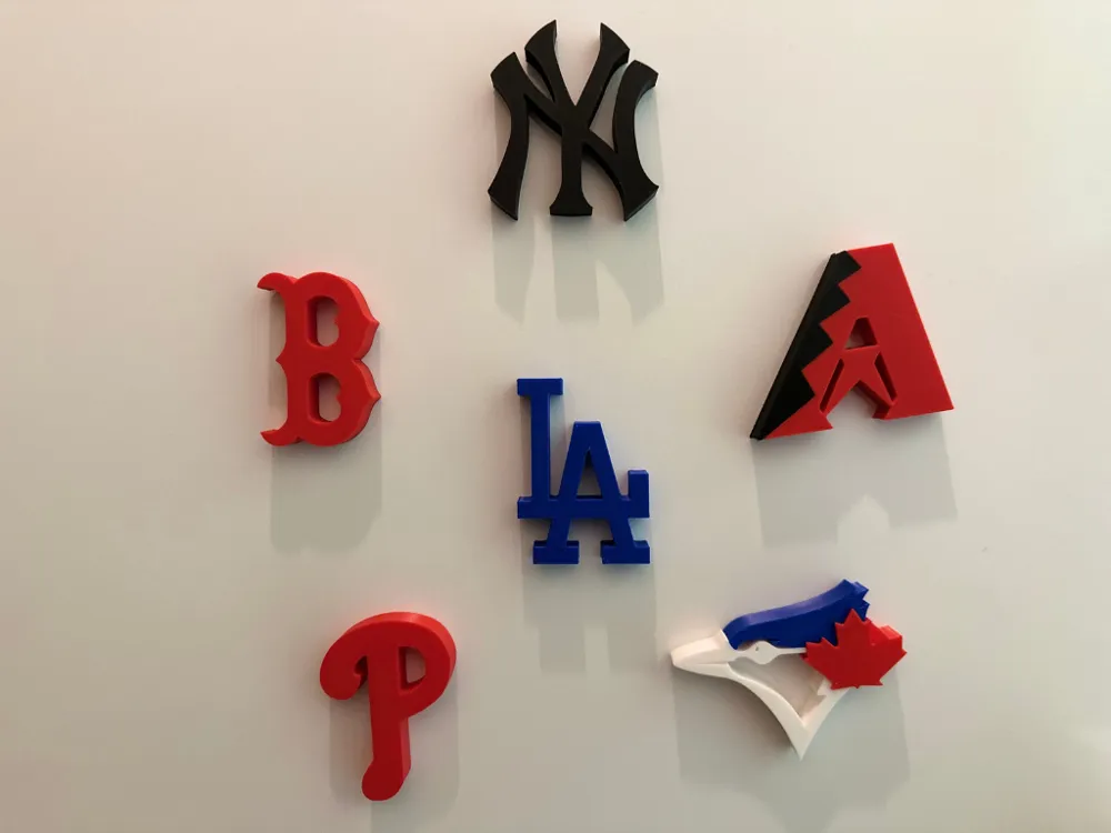 All MLB teams fridge magnets by AVT design MakerWorld: Download Free 3D ...
