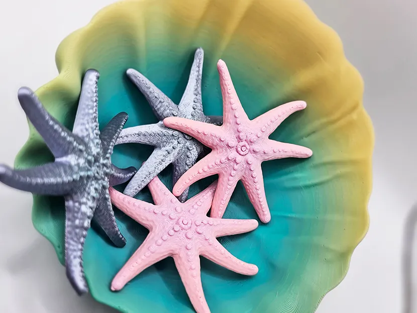 Sea Star - StarFish by DoodledDigital MakerWorld: Download Free 3D Models