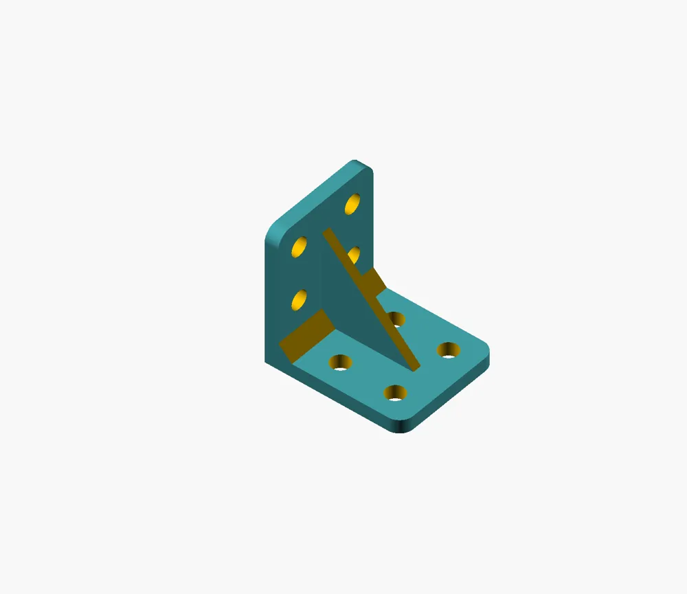 L Shaped Corner Angle Bracket by Nagy MakerWorld: Download Free 3D Models