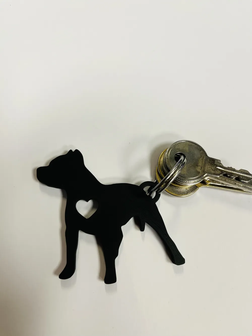 Pit Bull keychain - Free 3D Print Model - MakerWorld