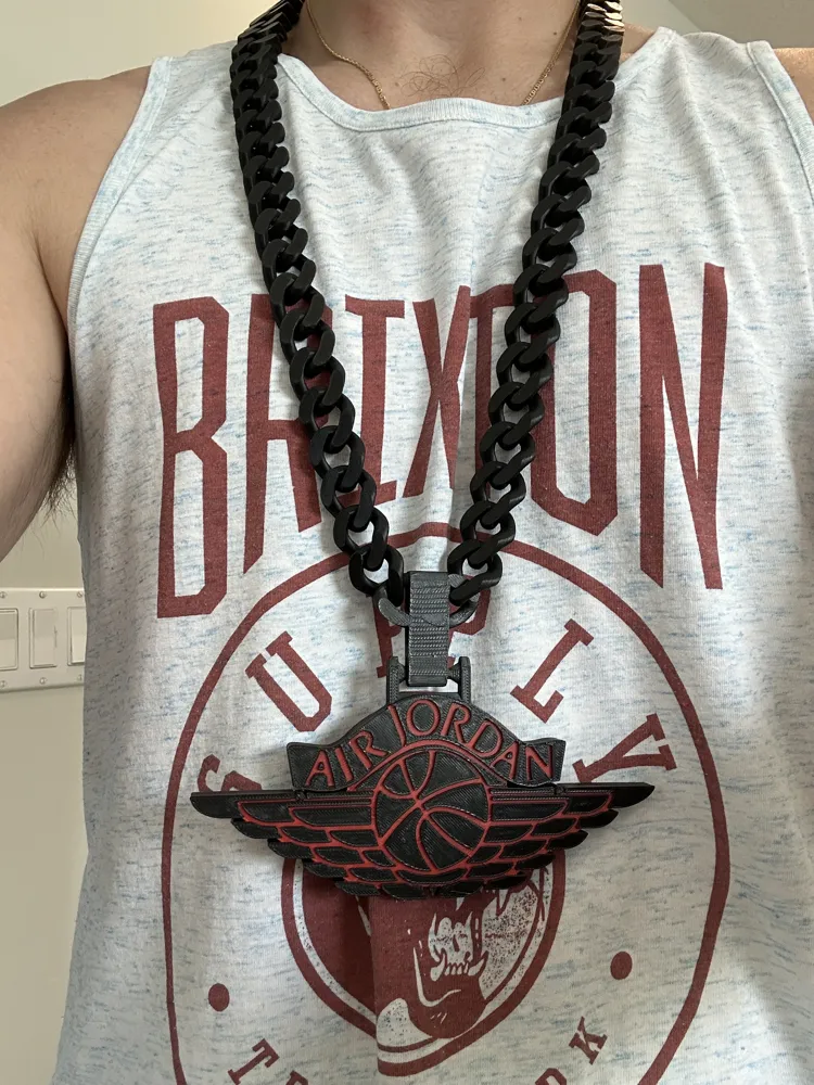 Air Jordan Chain by Sgambaro MakerWorld: Download Free 3D Models