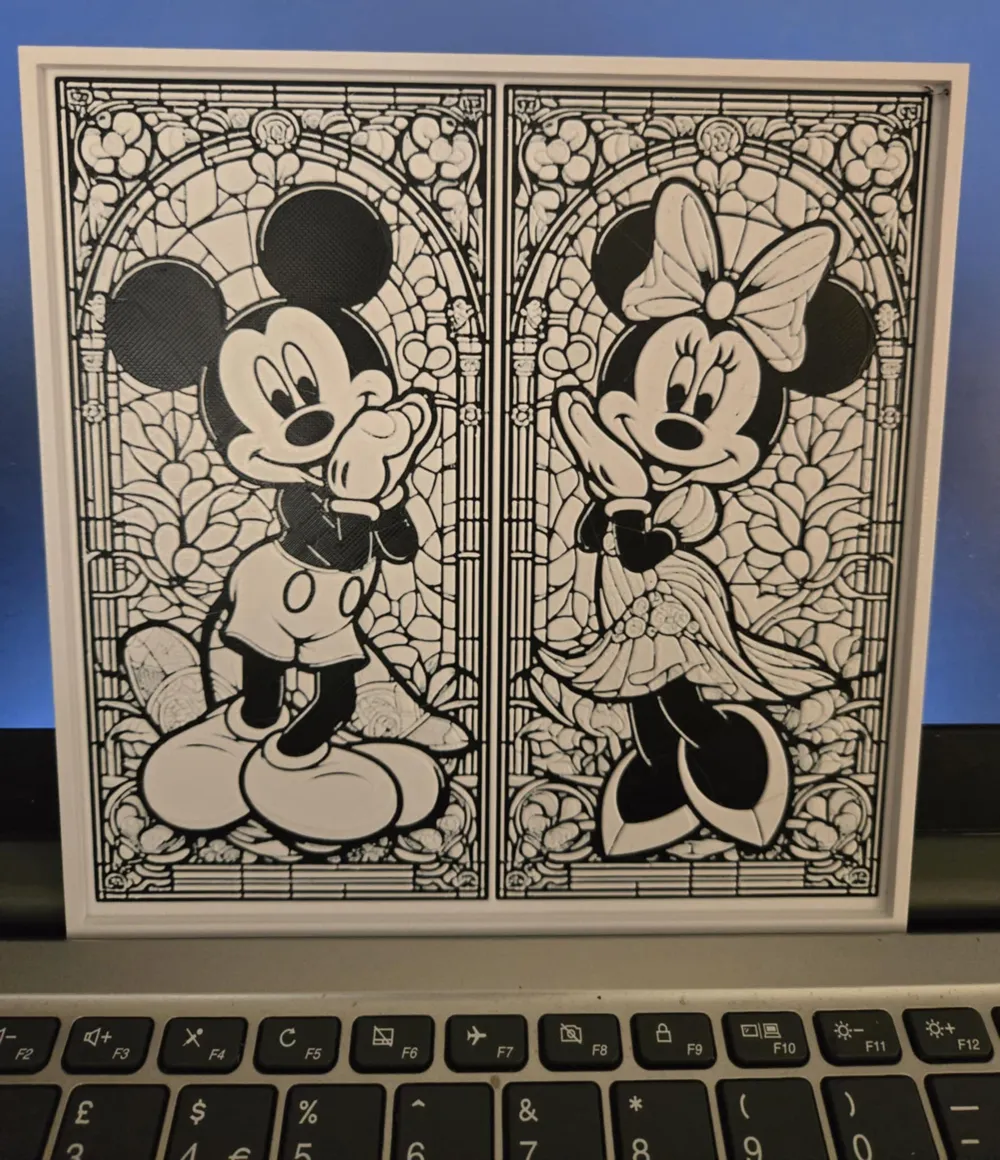 mickey and minnie - Free 3D Print Model - MakerWorld