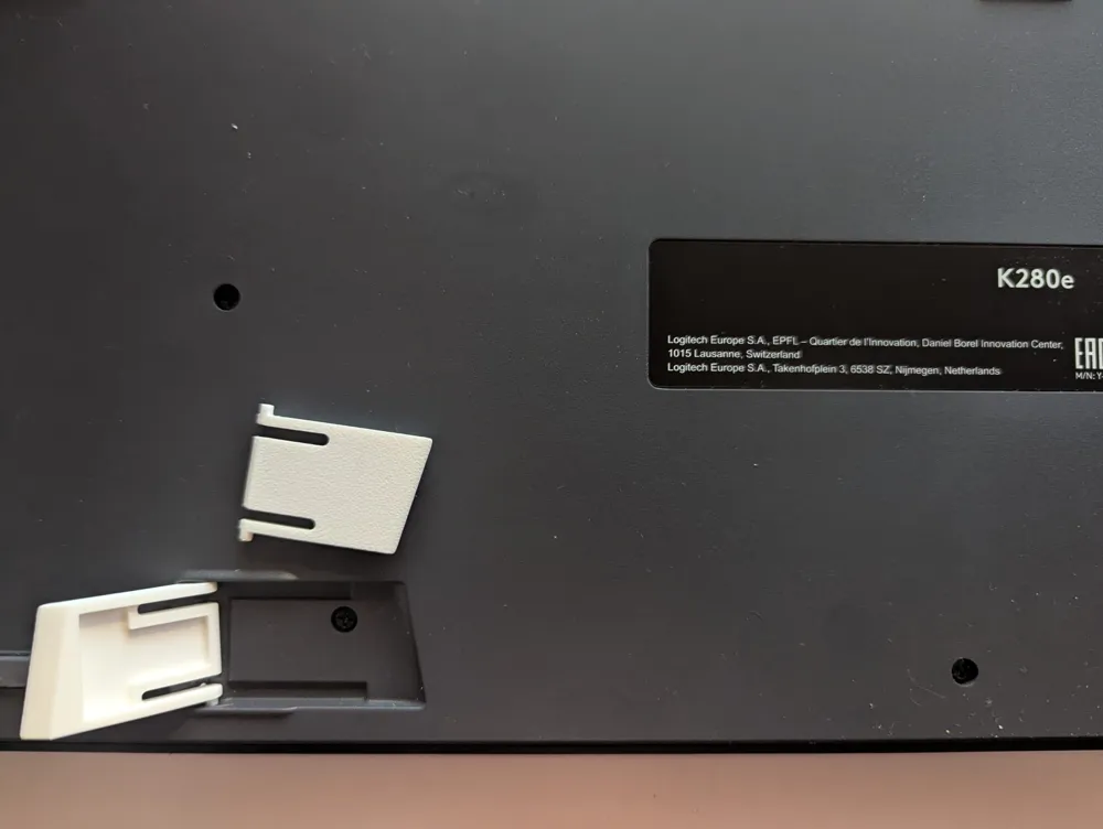 Logitech K280e Keyboard Stand by wadichri MakerWorld: Download Free 3D ...