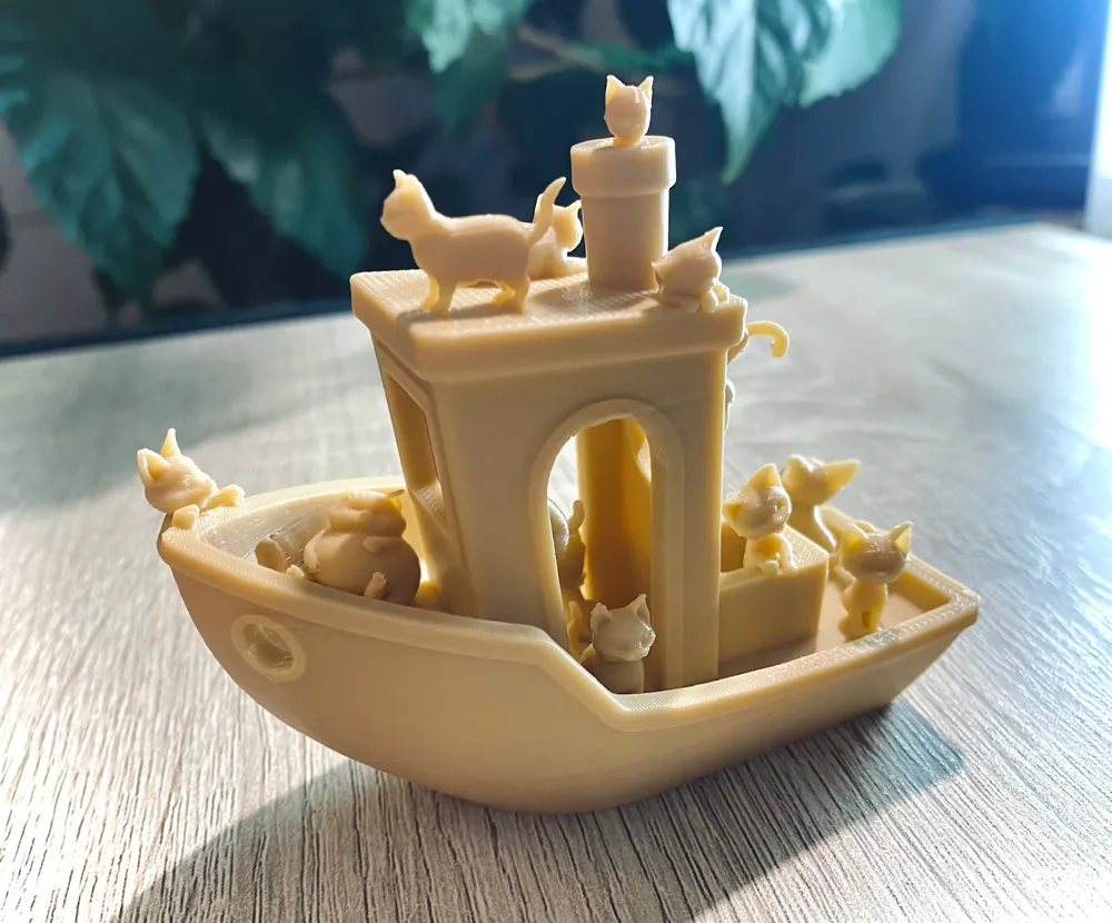 Crazy Cat Benchy by Settlers MakerWorld: Download Free 3D Models