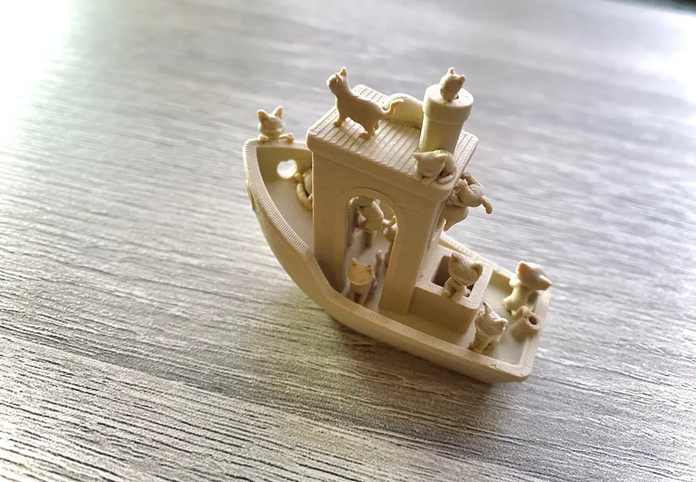 Crazy Cat Benchy by Settlers MakerWorld: Download Free 3D Models